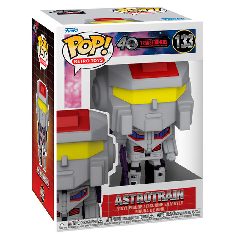 Funko POP figura Transformers Generation 1 Astrotrain – Miniversia.com